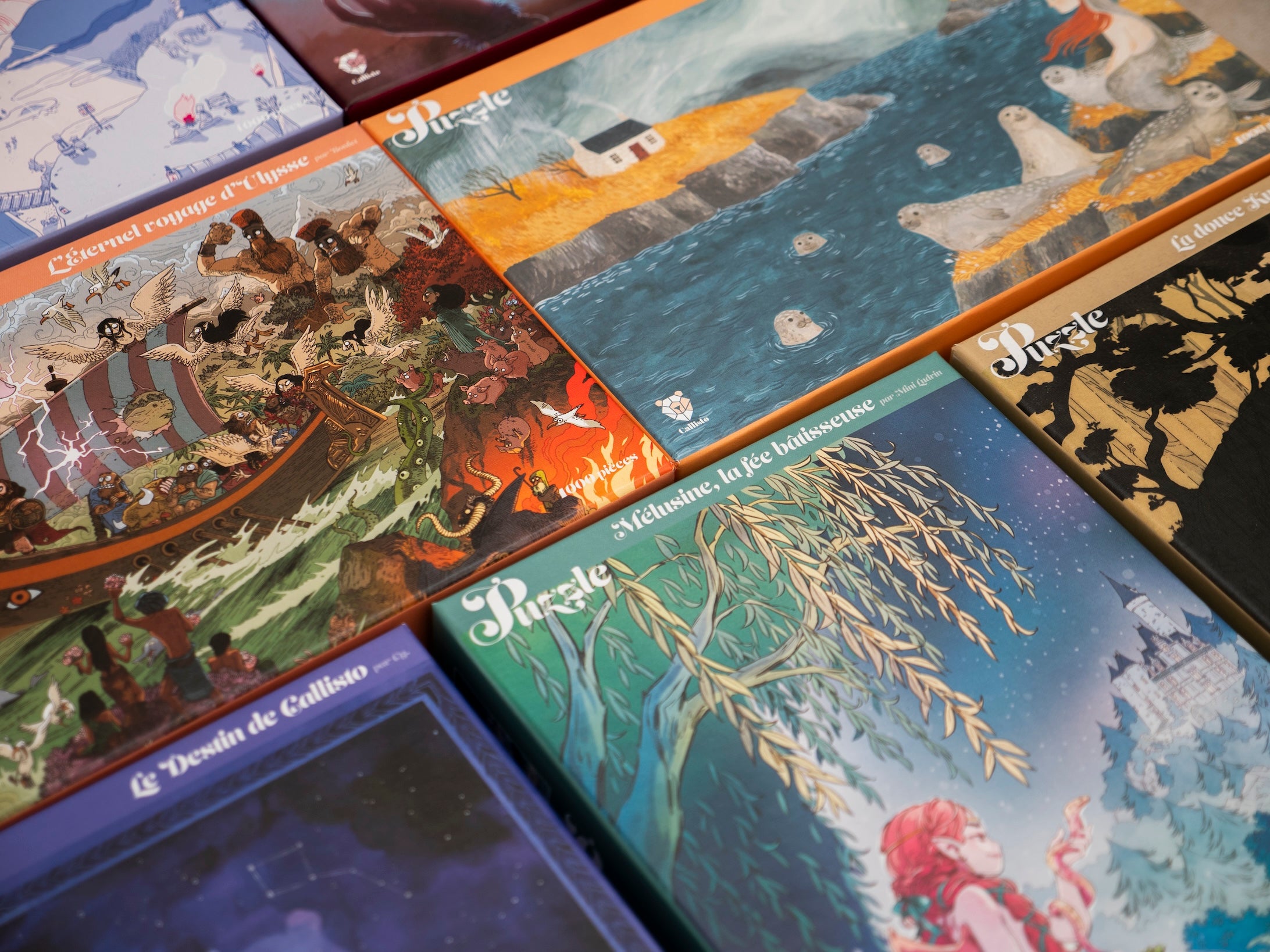 Callisto, des puzzles sur les Mythes et les Légendes, made in France ...